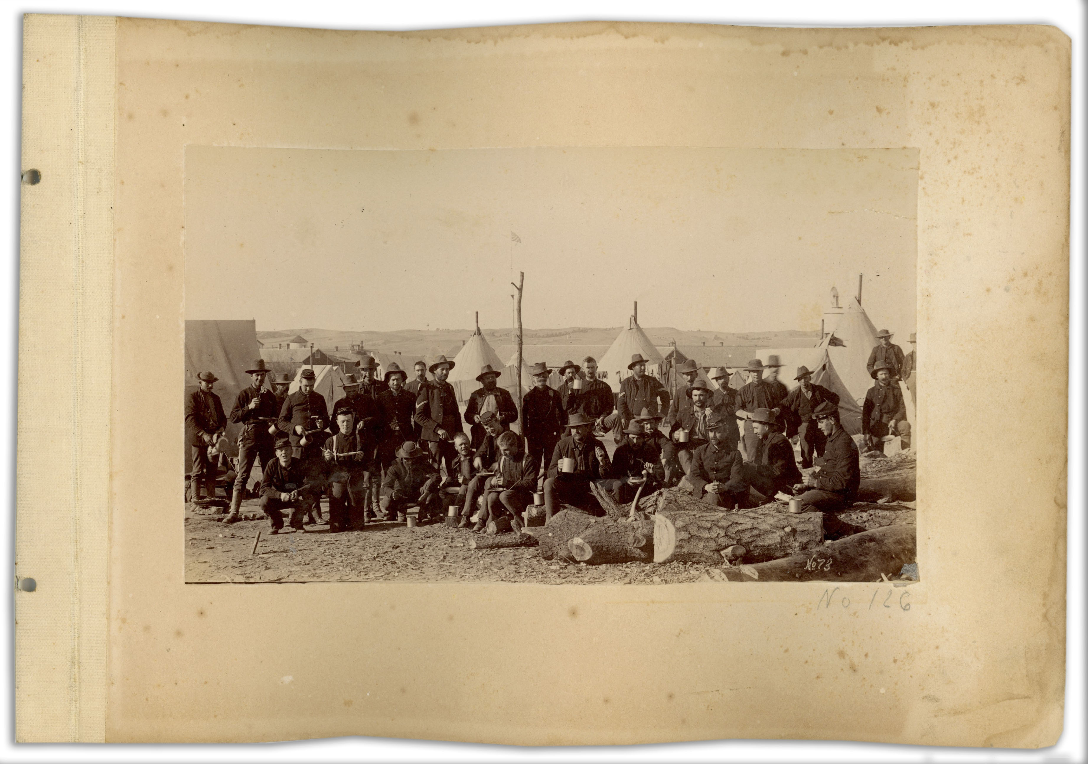 Lot Detail - Two Original Photographs From 1890-91, From the Time of ...