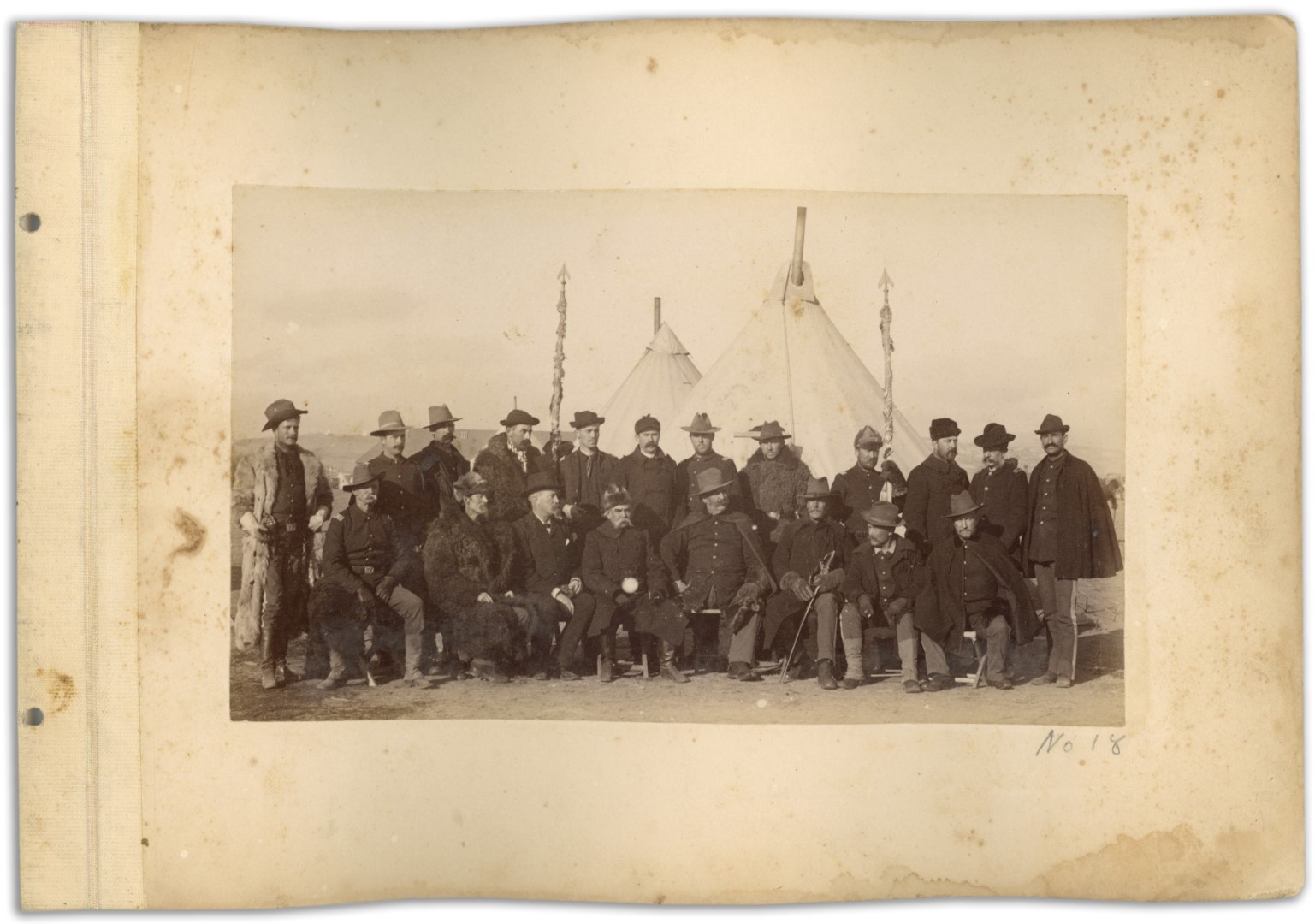 Lot Detail - Two Original Photographs From 1890-91, at the Time of the ...